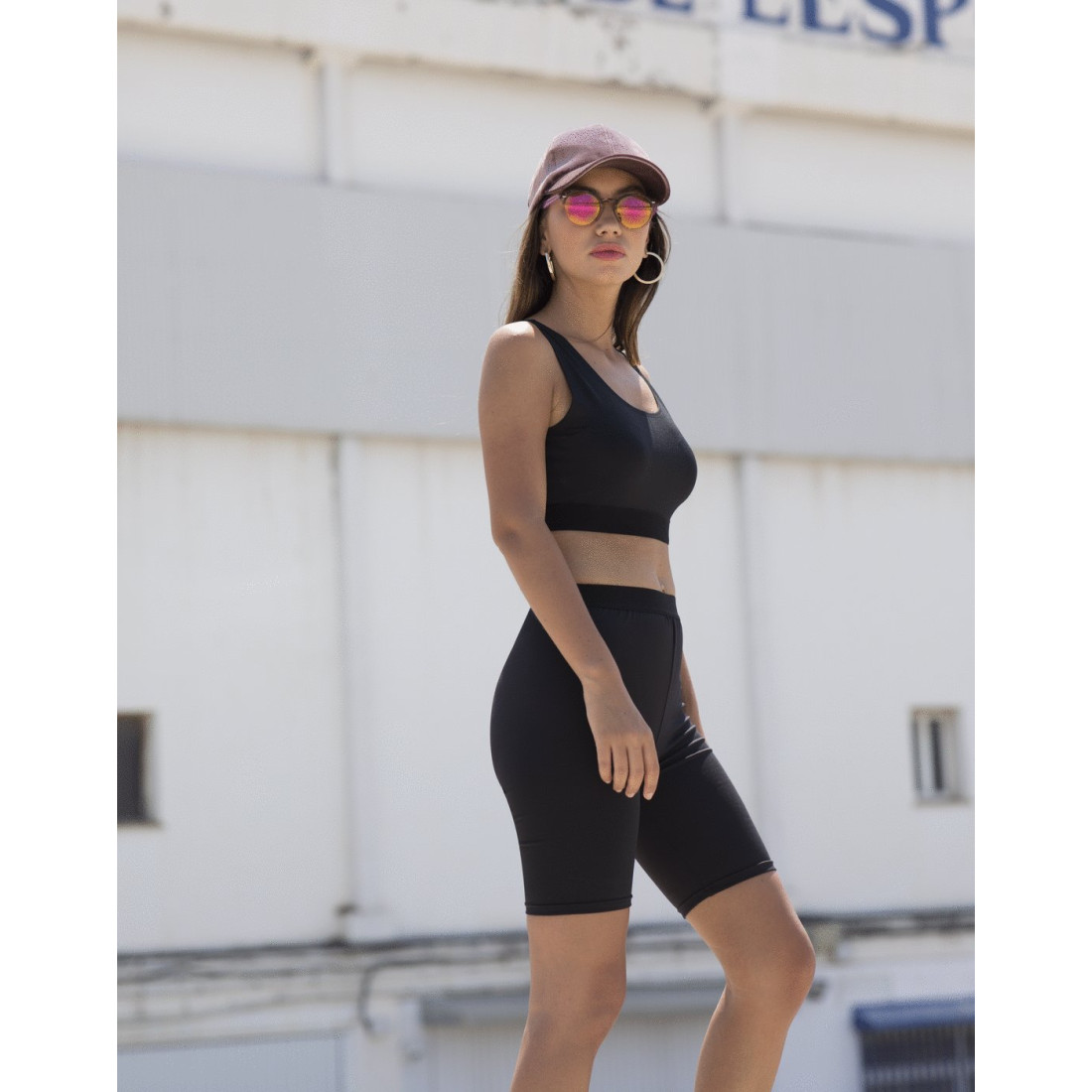 Caramba - ST427 LADIES FASHION CYCLING SHORTS SF Clothing